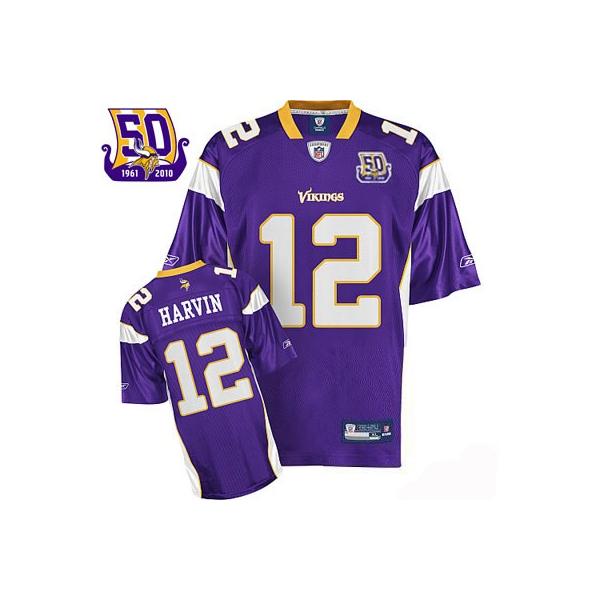 Percy Harvin Minnesota Football Jersey Minnesota #12 Football Jersey M/48