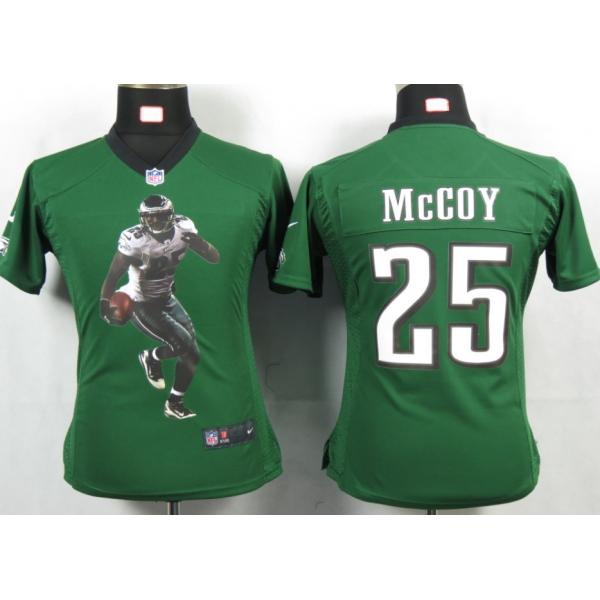[Portrait Fashion]Philadelphia #25 LeSean McCoy womens jersey Free ...