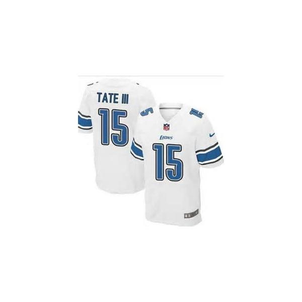 [Elite]Golden Tate III Detroit Football Team Jersey(White)_Free ...
